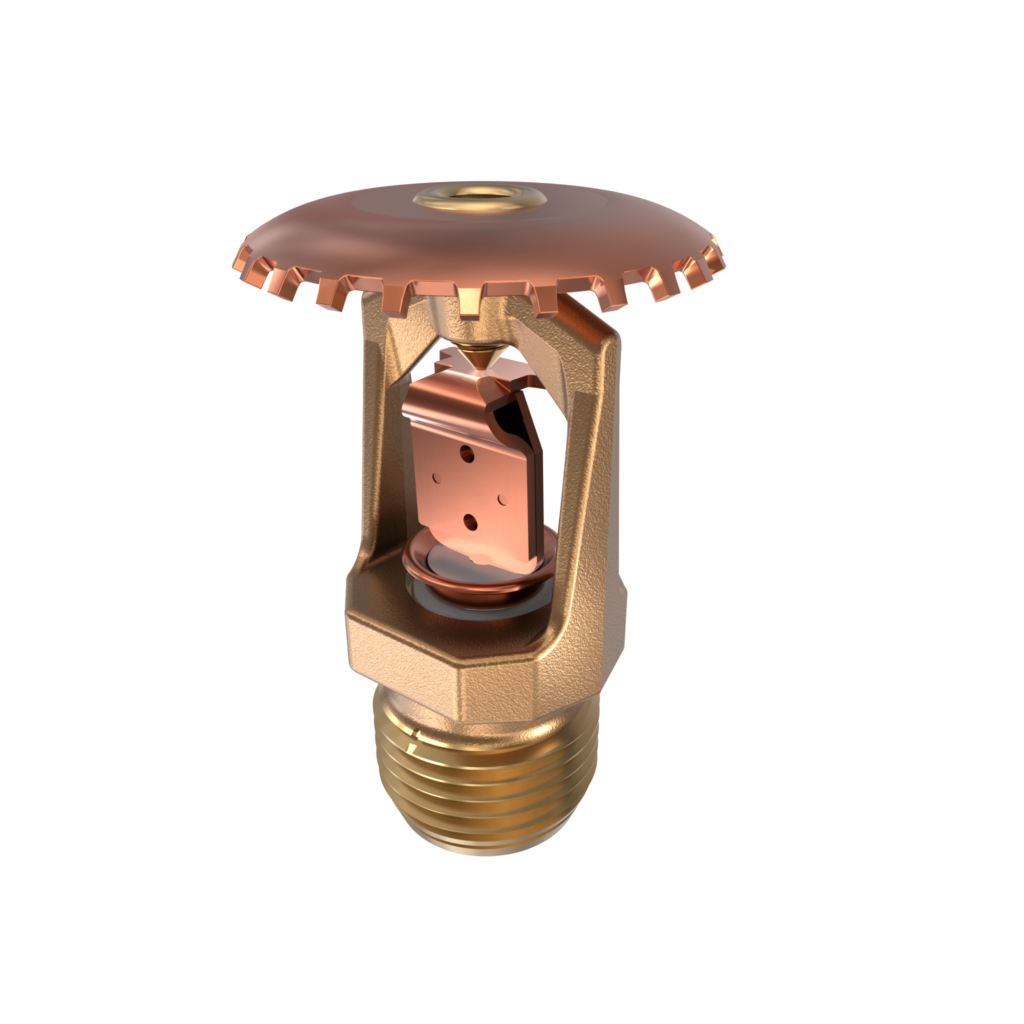 VK108 - Micromatic® Standard Response Fusible Element Upright Sprinkler ...